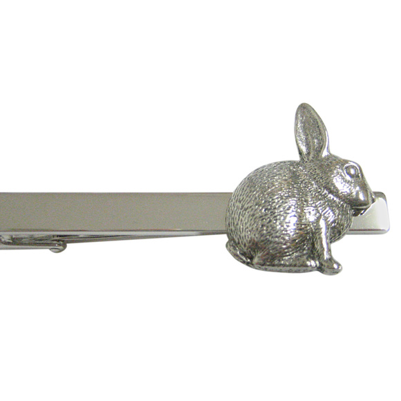 Kiola Designs | Accessories | Textured Round Hare Rabbit Square Tie ...